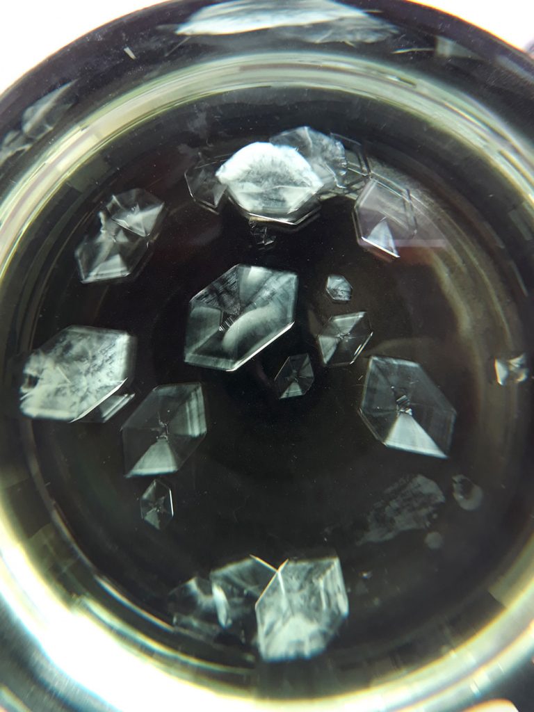 My First Attempt at Growing Mohr's Salt Crystals - Crystalverse